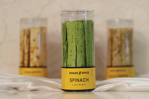 Lavash Spinach 🟢 – Sugar & Spice